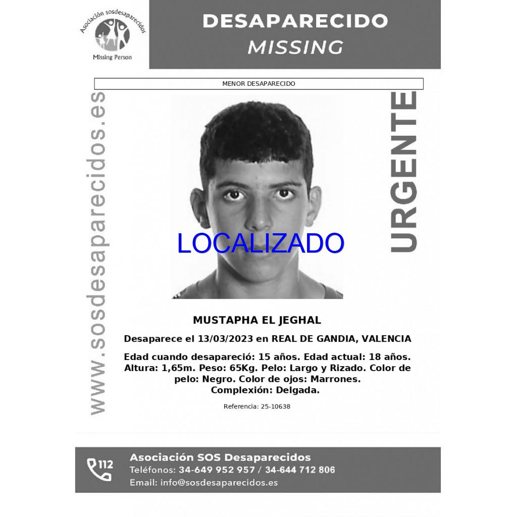 MUSTAPHA EL JEGHAL – SOS Desaparecidos